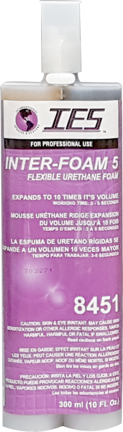 8451 INTER-FOAM 10 OZ. TWIN CART