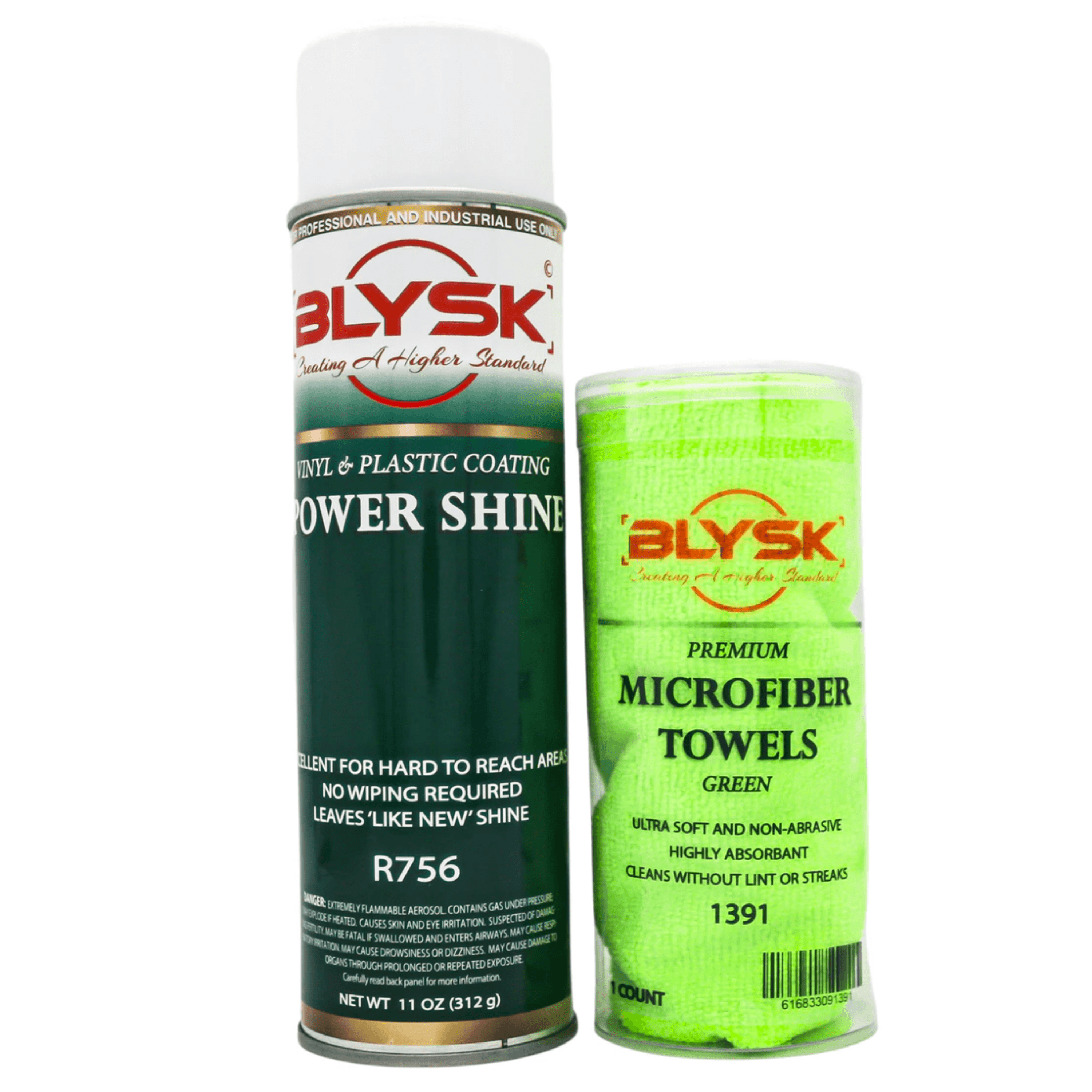 BLYSK Power Shine Vinyl & Plastic Coating, 11 oz - Water-Resistant